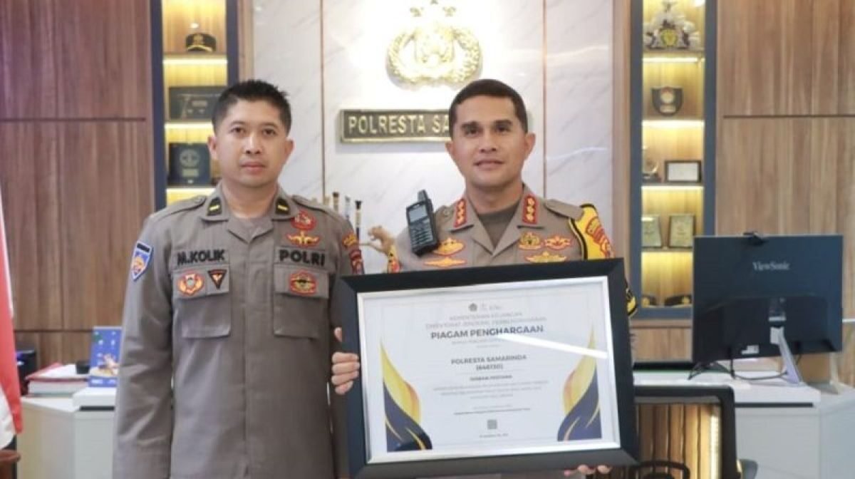 Polresta Samarinda Raih Satker Unggul Anggaran 2023